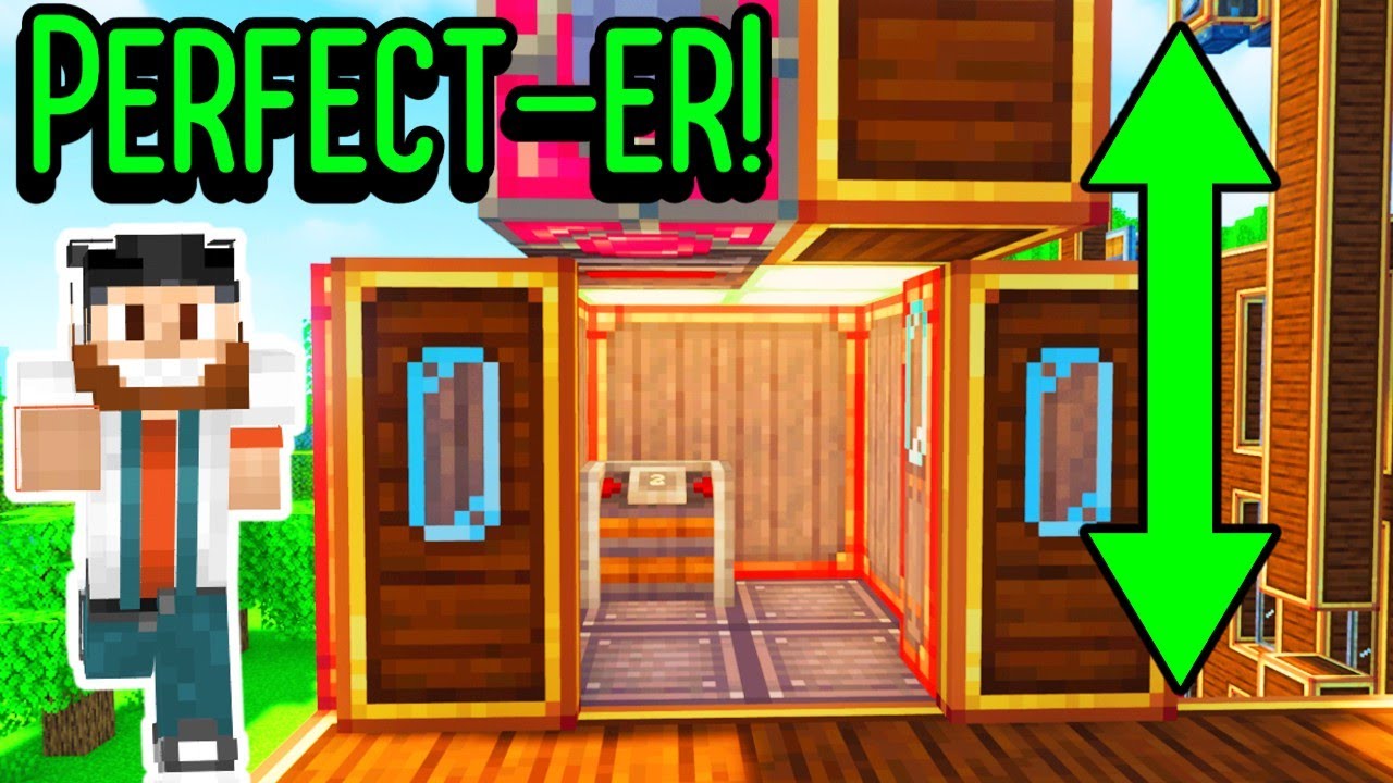 Perfect Er Minecraft Elevators Tutorial Create Mod Youtube