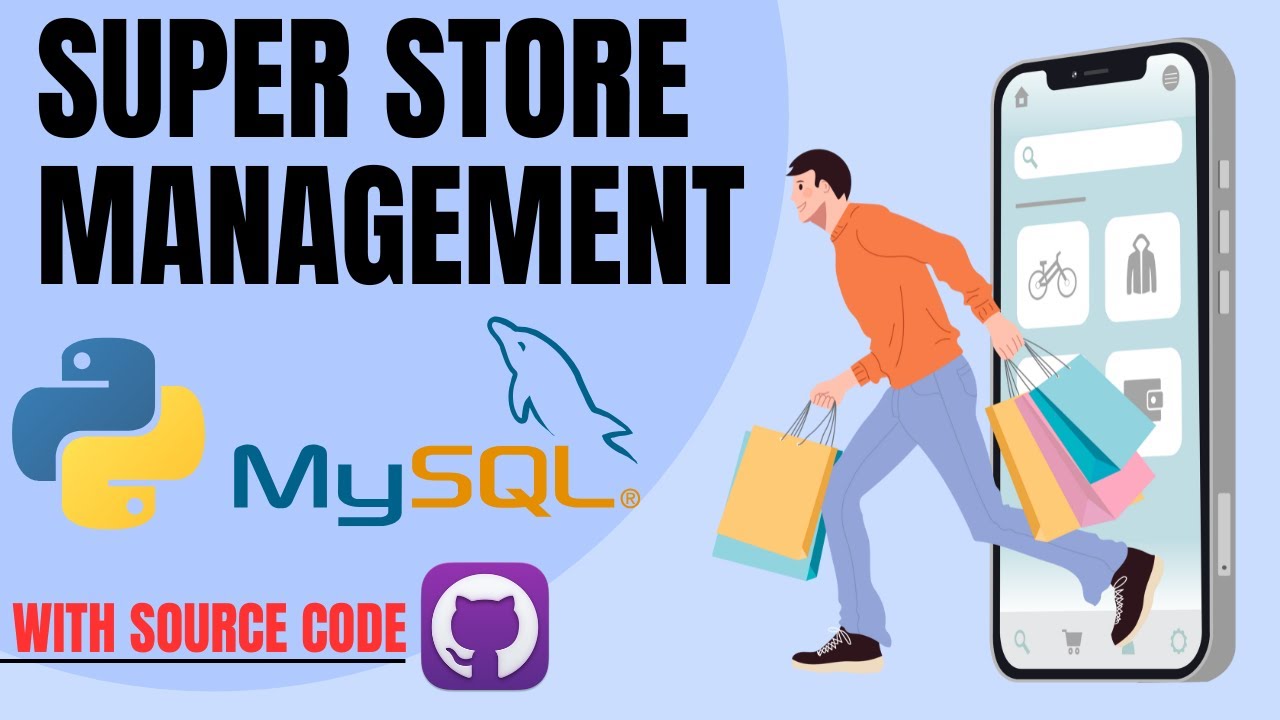 Gui Python Projects Super Store Management Project Tutorial With