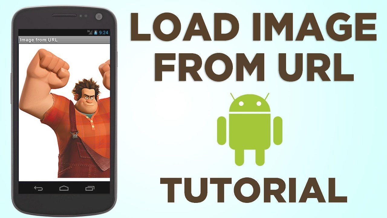 Load Image From Url In Imageview Android Tutorial Youtube