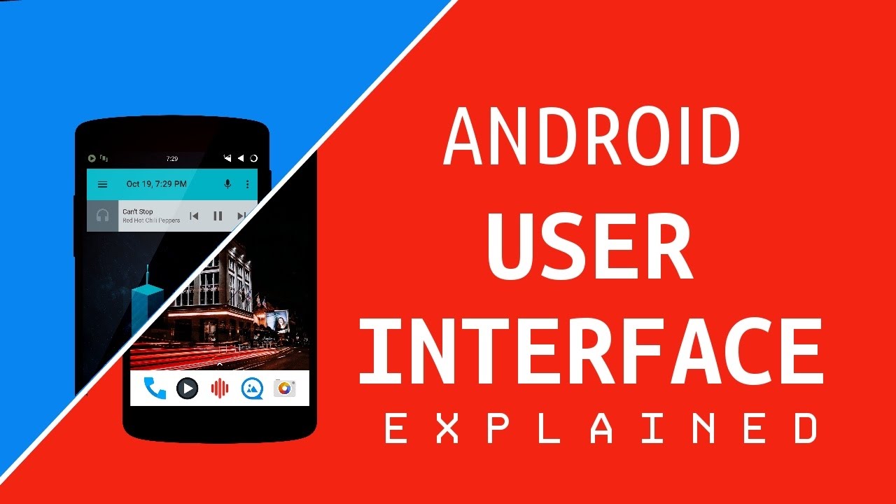 Android User Interface Explained Hindi Youtube