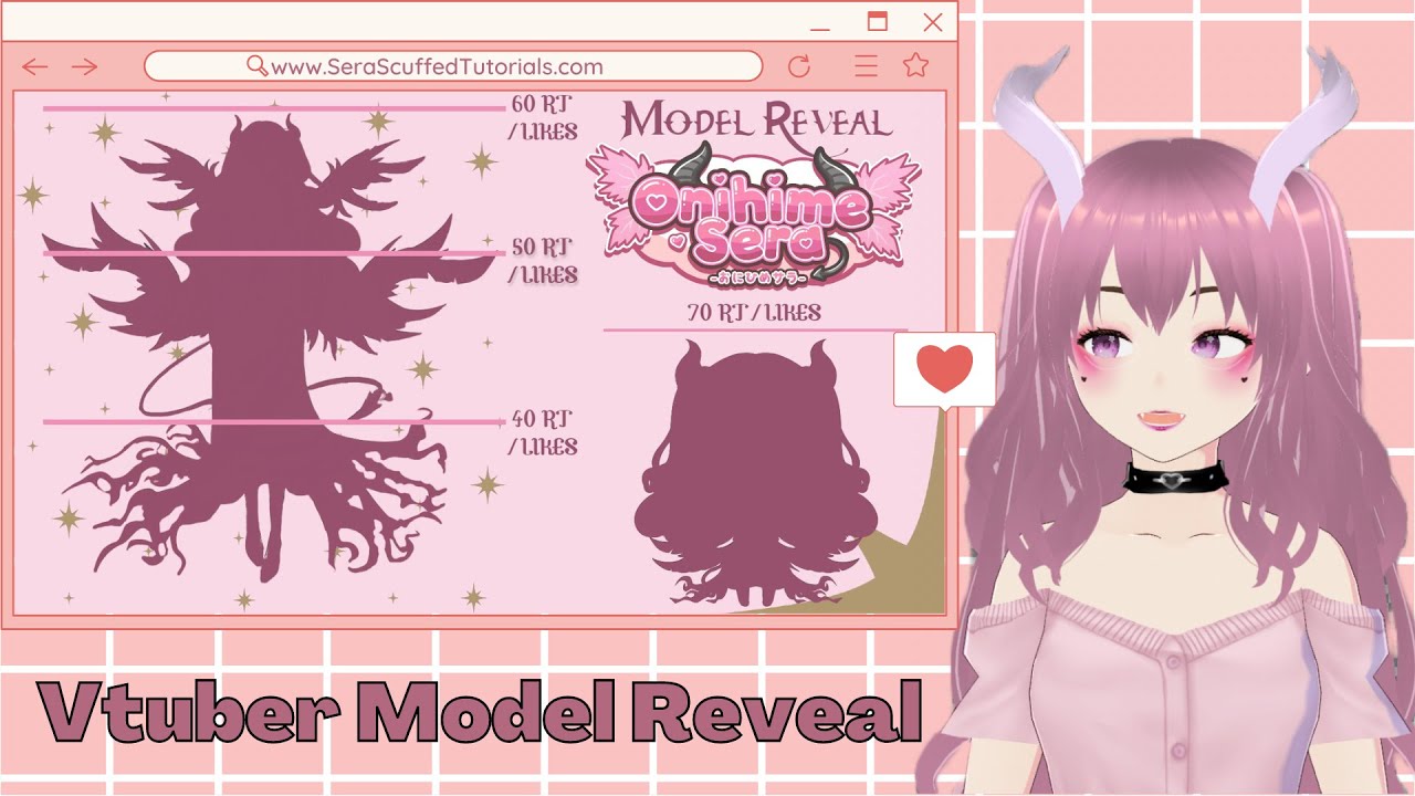 Vtuber Model Reveal Tutorial Youtube