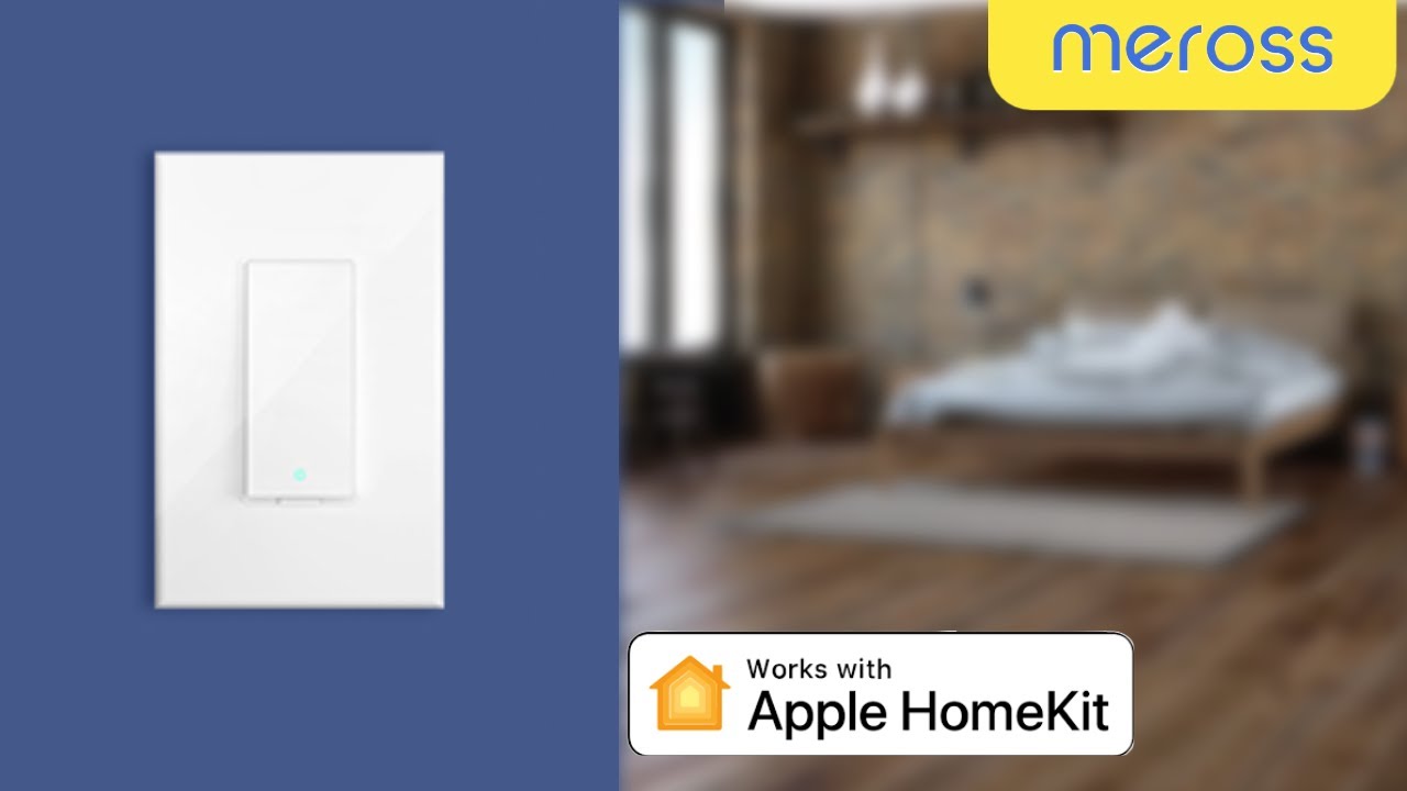 Meross Smart Light Switch Review Easy Installation Homekit