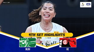 Dlsu Vs Ue Set 4 Game Highlights Uaap Season 87 Women S Volleyball ...