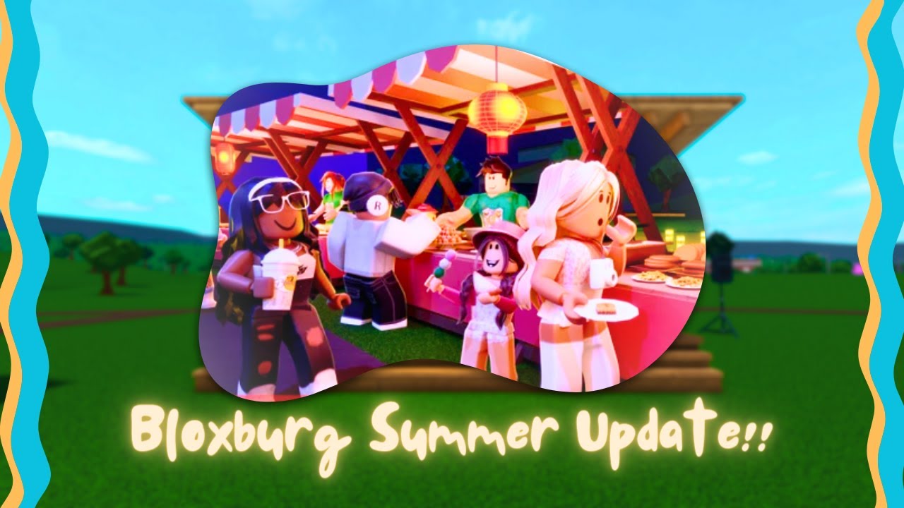 Bloxburg Summer Update Welcome To Bloxburg Bloxburg Update Video
