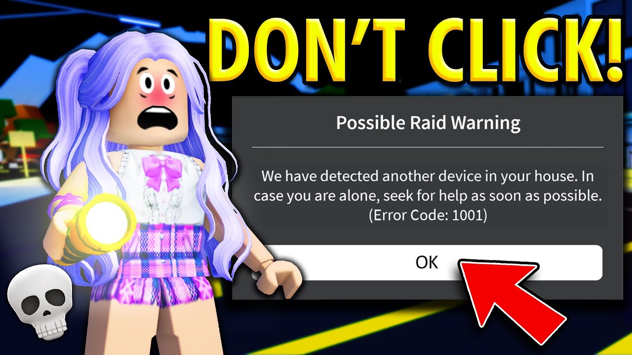 The Creepiest Errors On Roblox Brookhaven Youtube