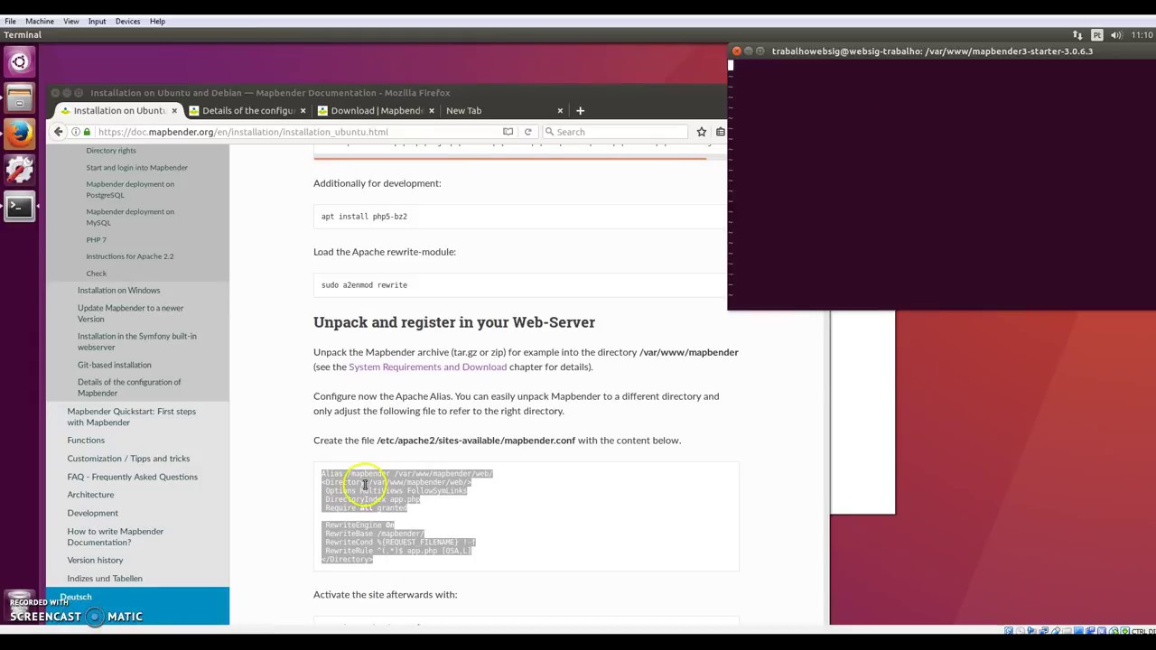 2 Mapbender Installation Tutorial Youtube