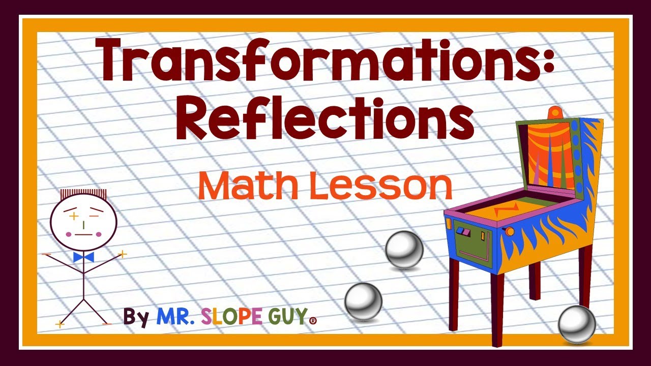 Mastering Reflections In Transformations Geometry Math Lesson With
