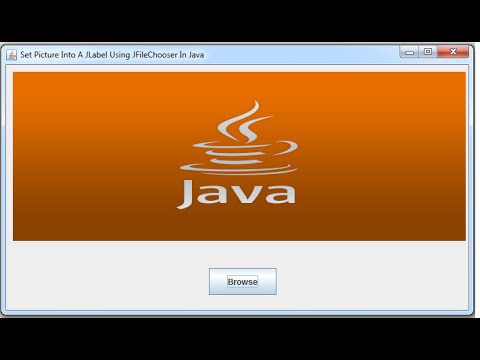 Java How To Browse Image File And Display It Using Jfilechooser In