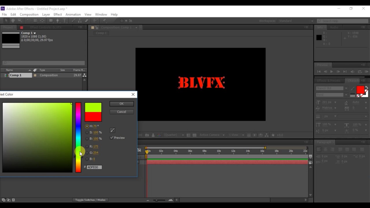 After Effect Basics Tutorials 04 How To Create Layers Youtube