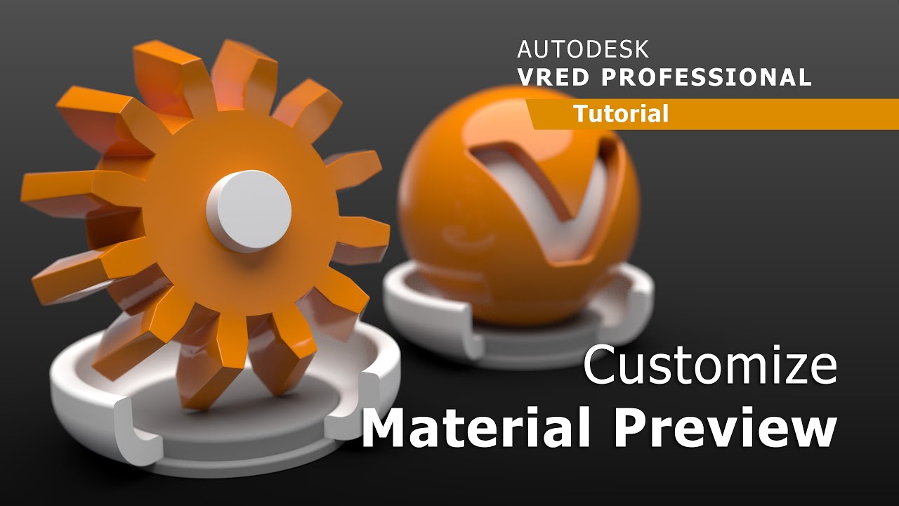 Autodesk Vred Tutorial Customize Material Preview Youtube