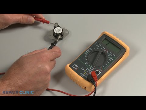 Dryer Not Drying Cycling Thermostat Testing Repair Clinic