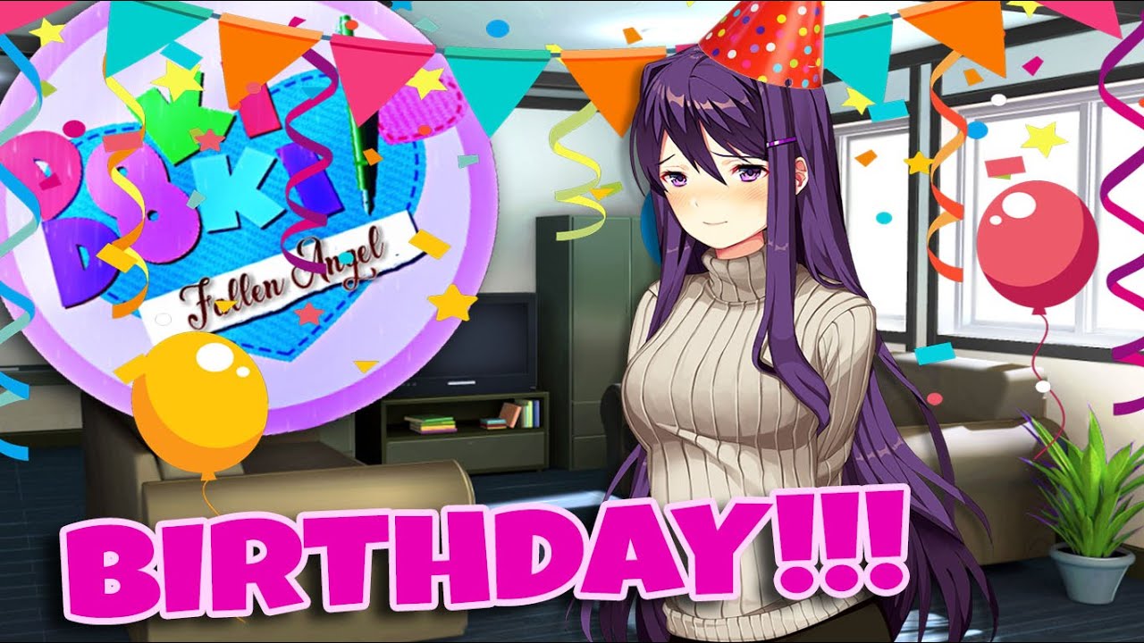 Doki Doki Fallen Angel Yuri S Birthday Youtube