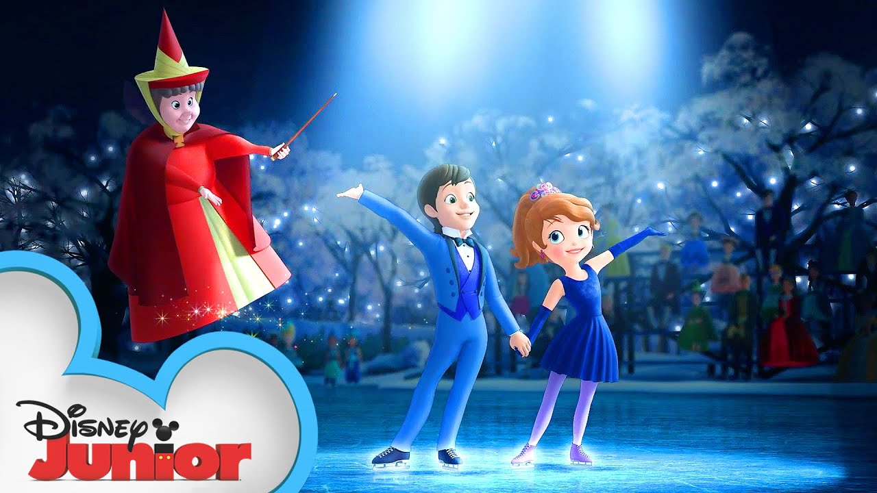 The Royal Ice Dancers Sofia The First Disney Junior Youtube