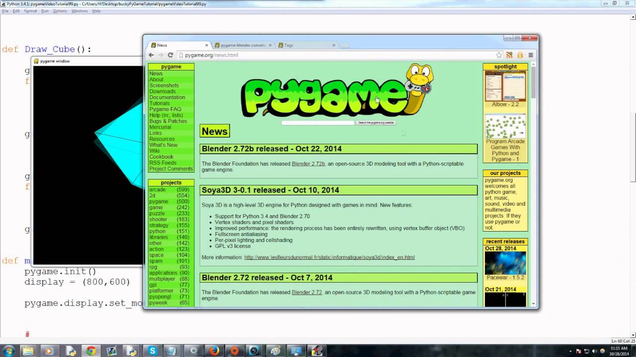 Pygame Python Game Development Tutorial 100 Conclusion Youtube