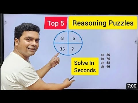 Logical Reasoning Maths Puzzles Iq Test Math Reasoning Puzzles Top