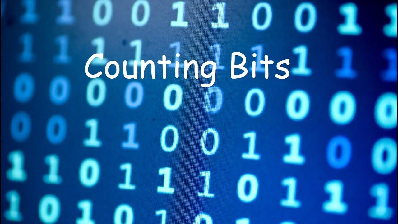 Counting Bits Leetcode 338 Python Youtube