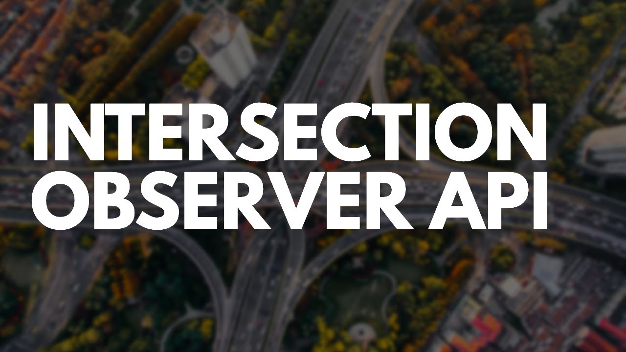 Intersection Observer Api Infinite Scroll Preview Youtube