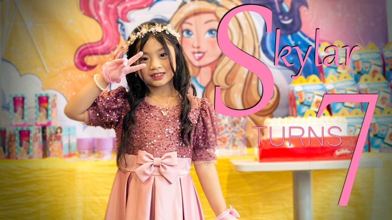 Skylar S 7th Birthday Highlights Youtube
