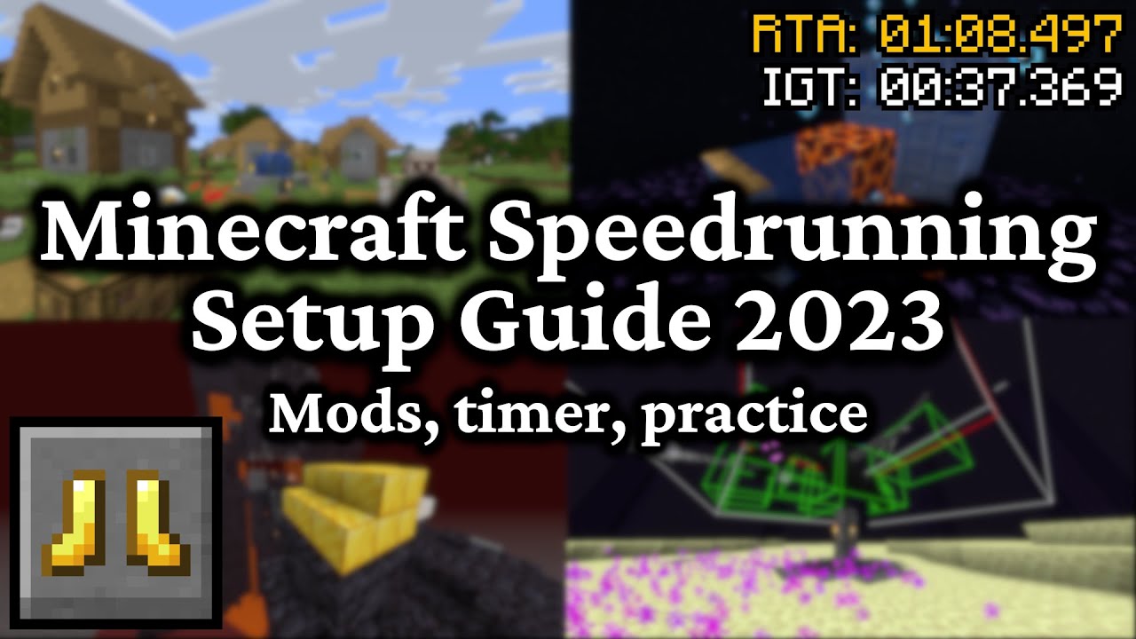 2023 How To Setup Minecraft Speedrunning Guide Youtube