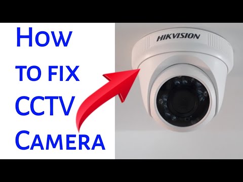 How To Fix Cctv Camera Cctv Bytc Youtube