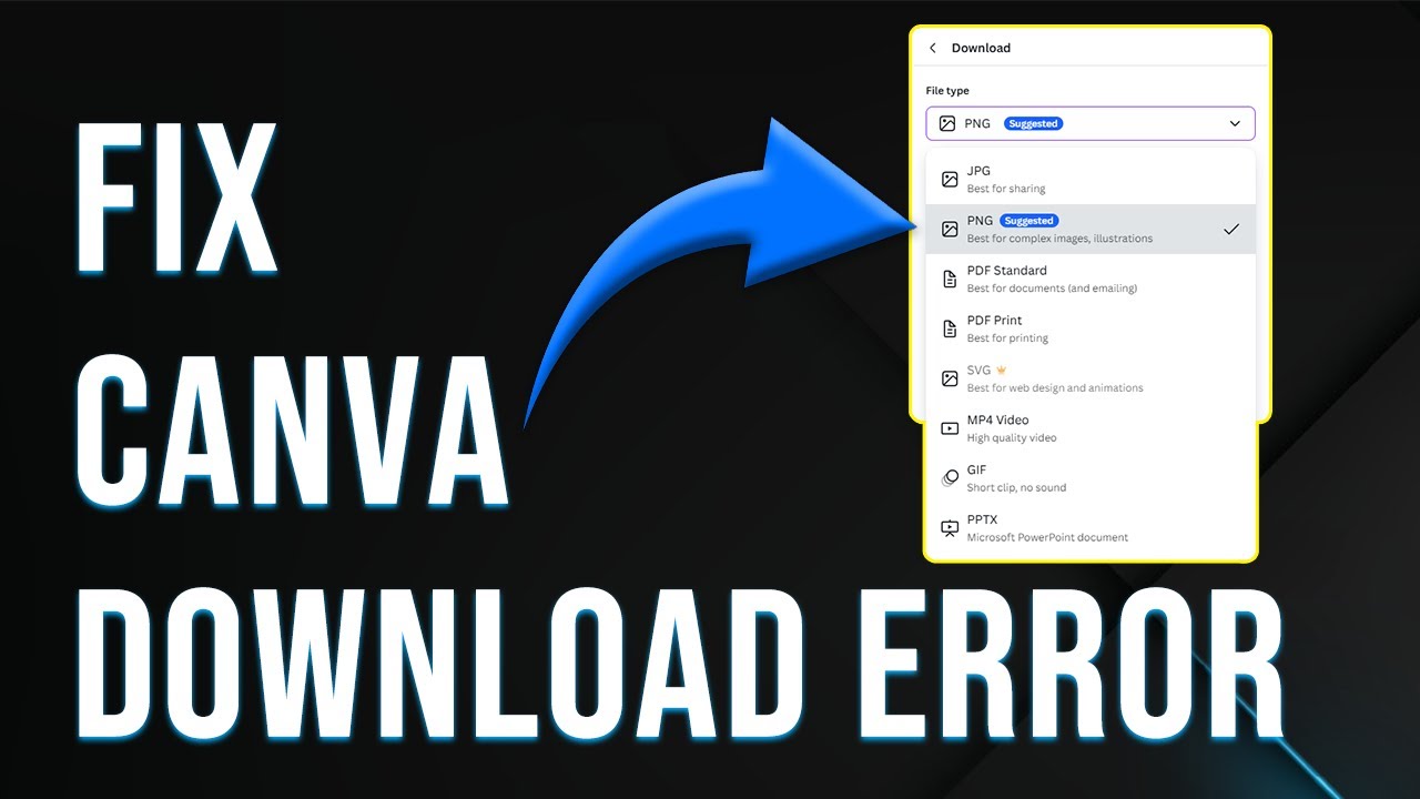 How To Fix Canva Download Error Troubleshoot The Issue With These