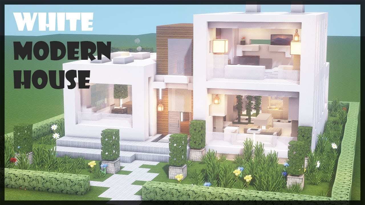 Modern White House Minecraft