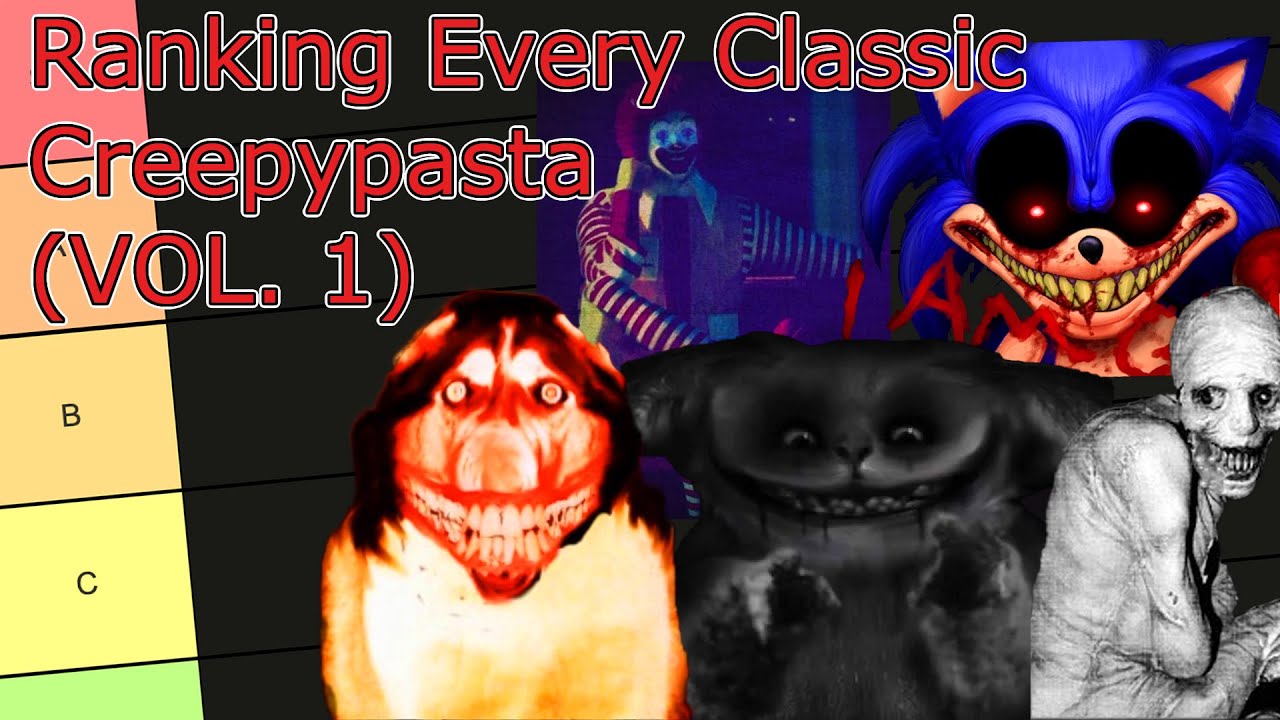 Ranking Every Classic Creepypasta Vol 1 Youtube
