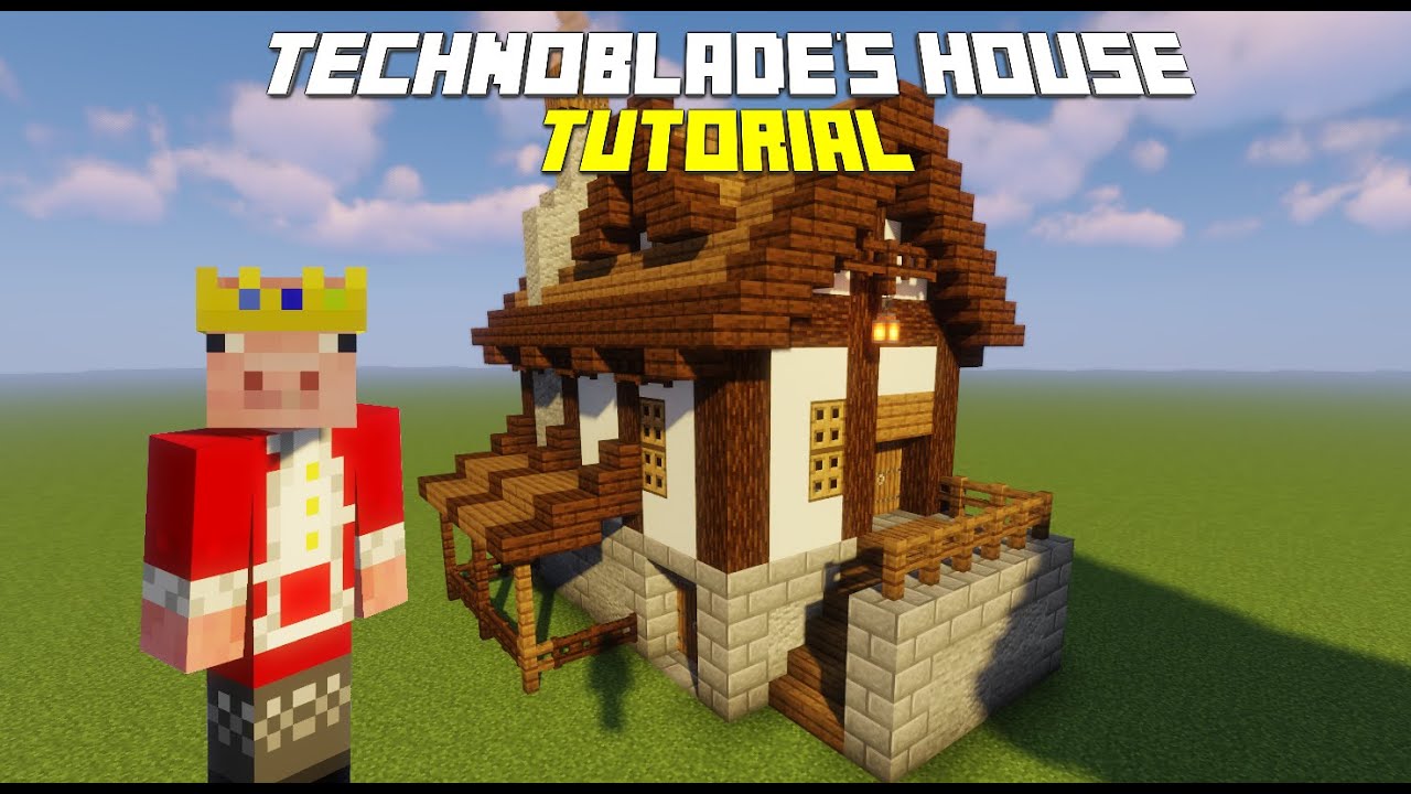Technoblade S Dream Smp House Tutorial Part 1 Youtube