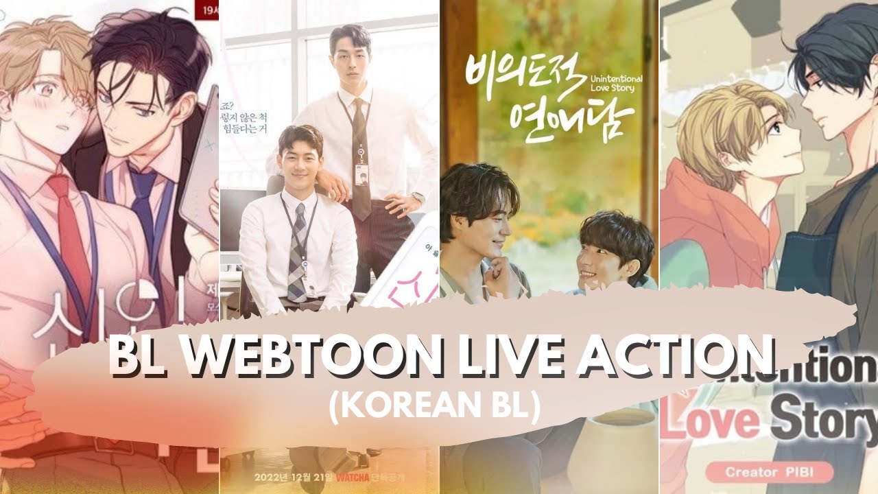 Bl Webtoon Manhwa Live Action Korean Bl Youtube
