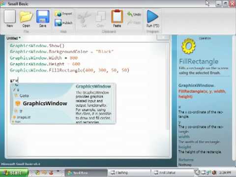 Small Basic Tutorial 5 Introduction To Graphics Windows Youtube