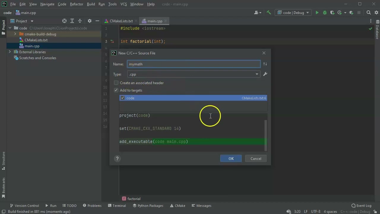 C Function Declaration Definition And Headers Youtube
