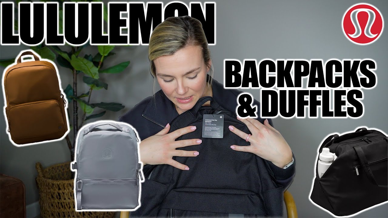 Lululemon Backpack Review Comparison Youtube