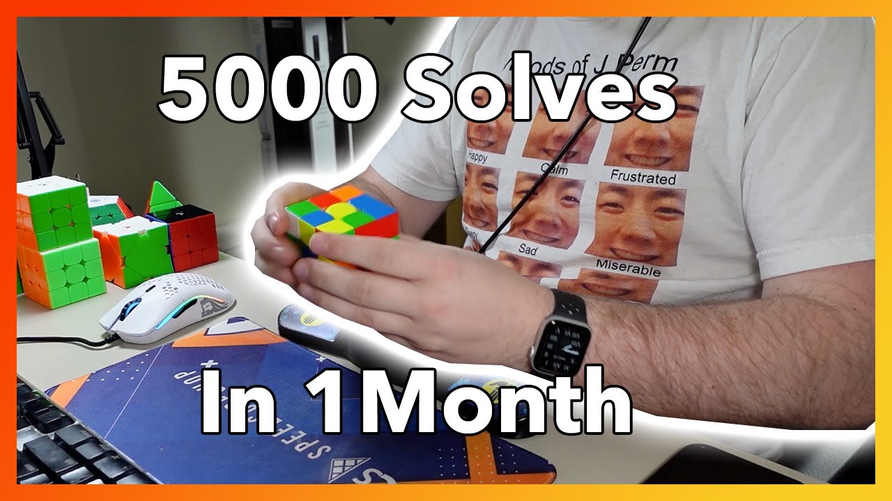 5000 Solves In 1 Month Youtube
