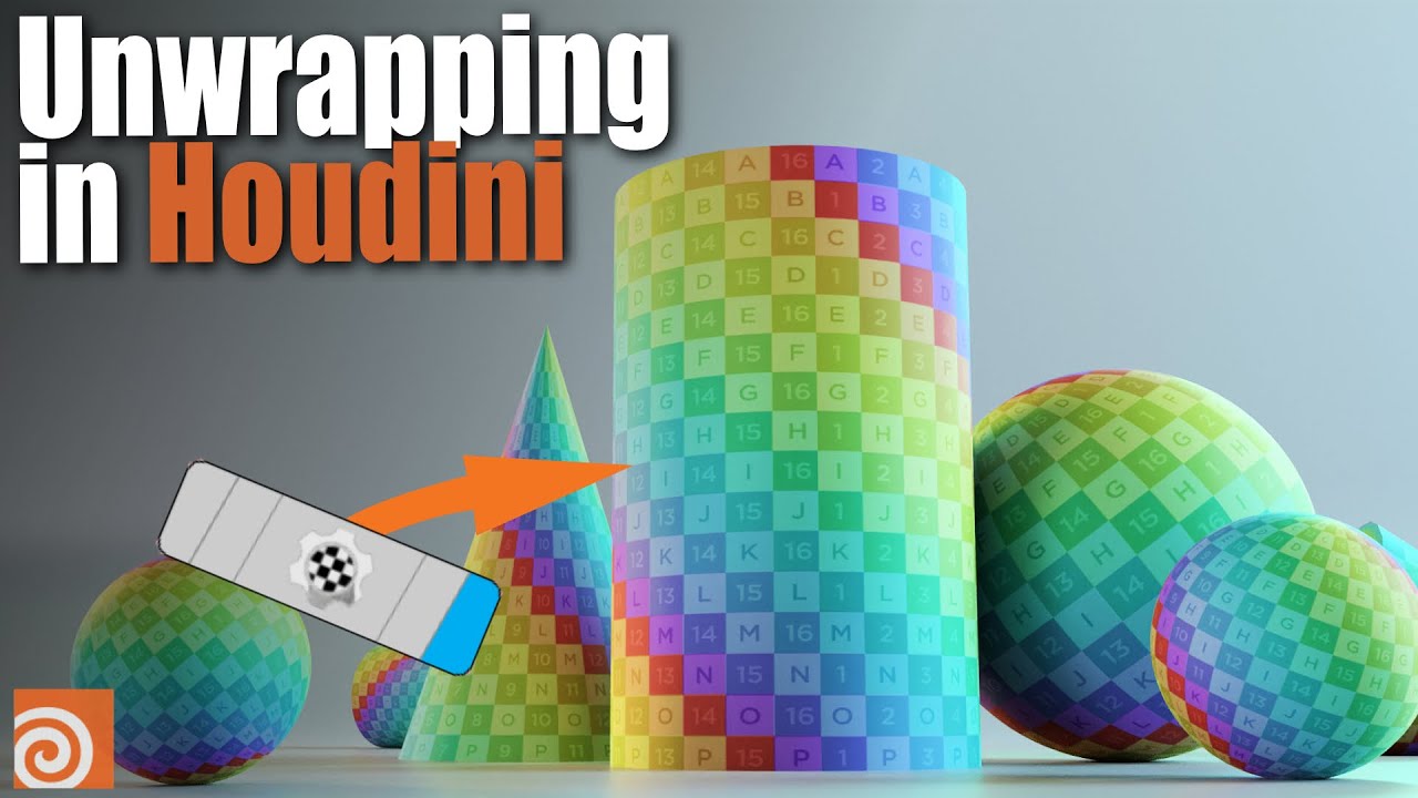 Houdini Unwrapping Techniques The Basics Youtube