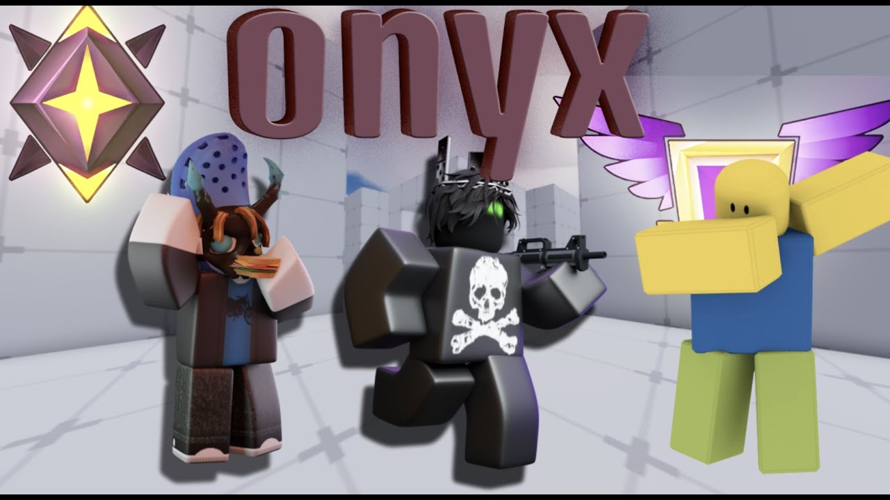 I Got Onyx Rank In Roblox Rivals Youtube