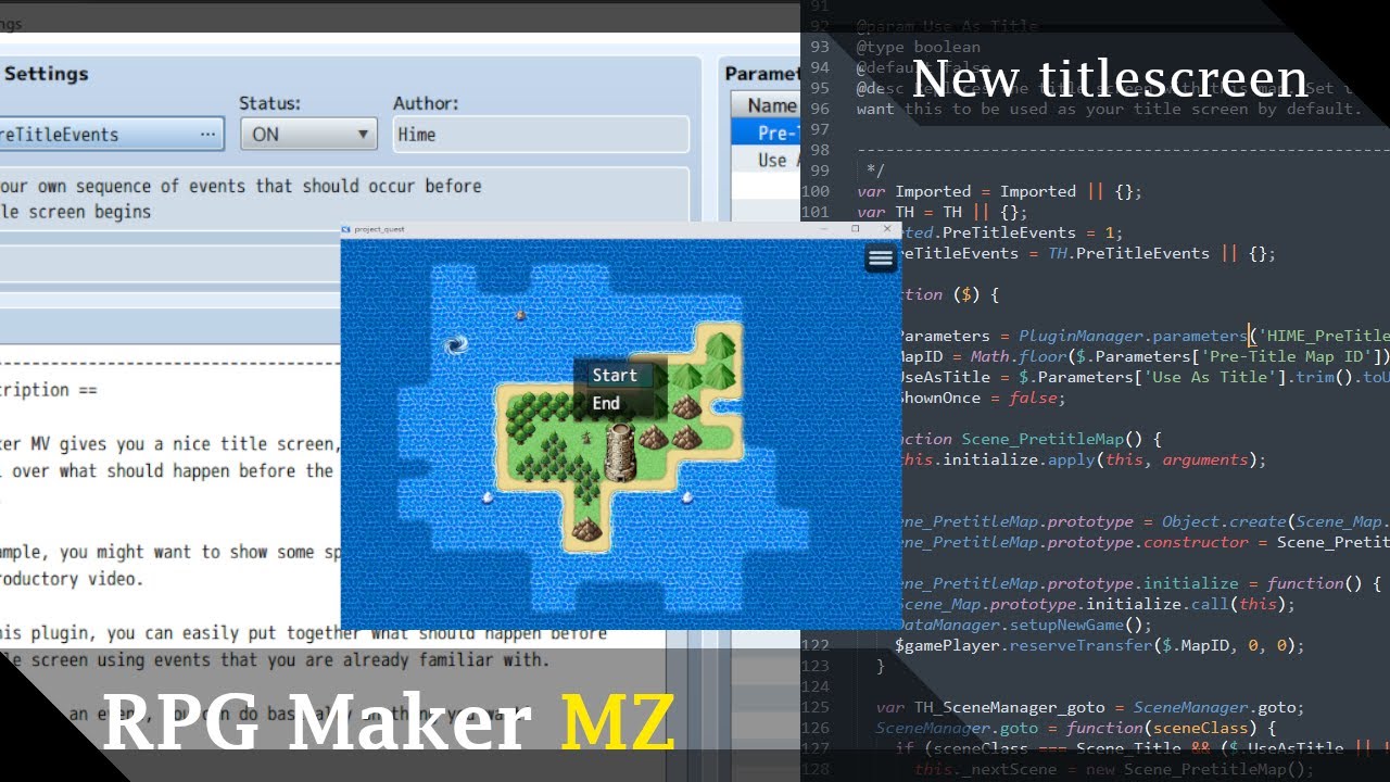 Rpg Maker Mz Adding Plugins Youtube