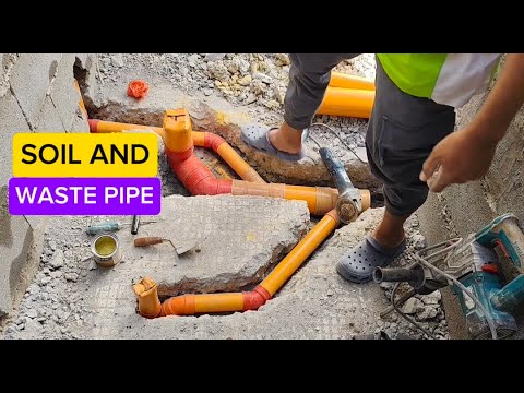 How To Install Pvc Sanitary Pipe Youtube