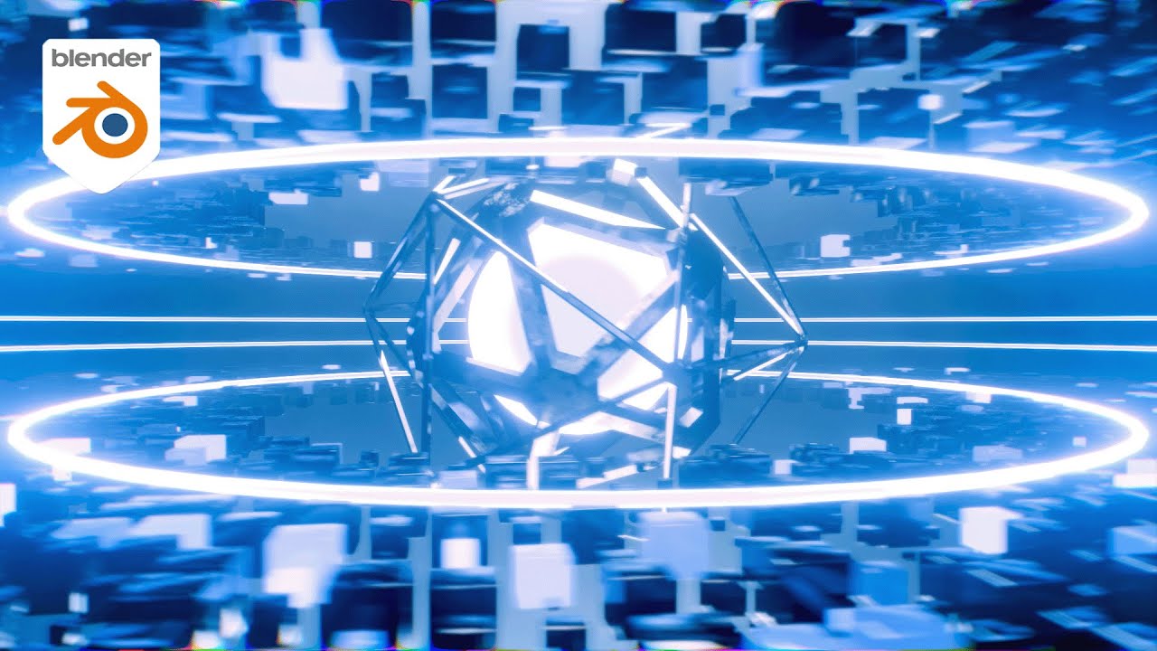Cool Sci Fi Render In Blender Youtube