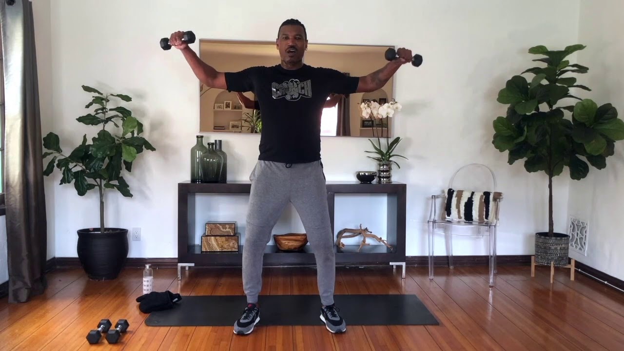 At Home Workout Top It Off With Kendell Hogan Youtube