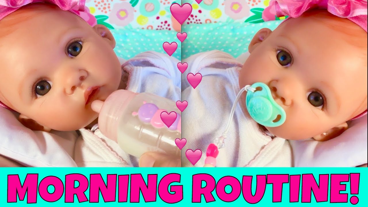 ёятцparadise Galleries Reborn Doll Baby Olivia тшая п Morning Routine