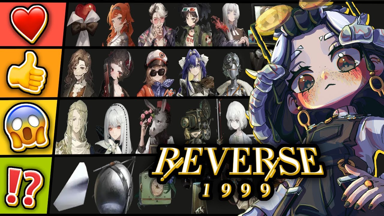 рџќћ Ranking Reverse 1999 Characters By Design As A Character Design