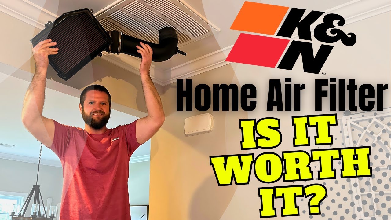 K N Lifetime Reusable Home Air Filter Test Youtube
