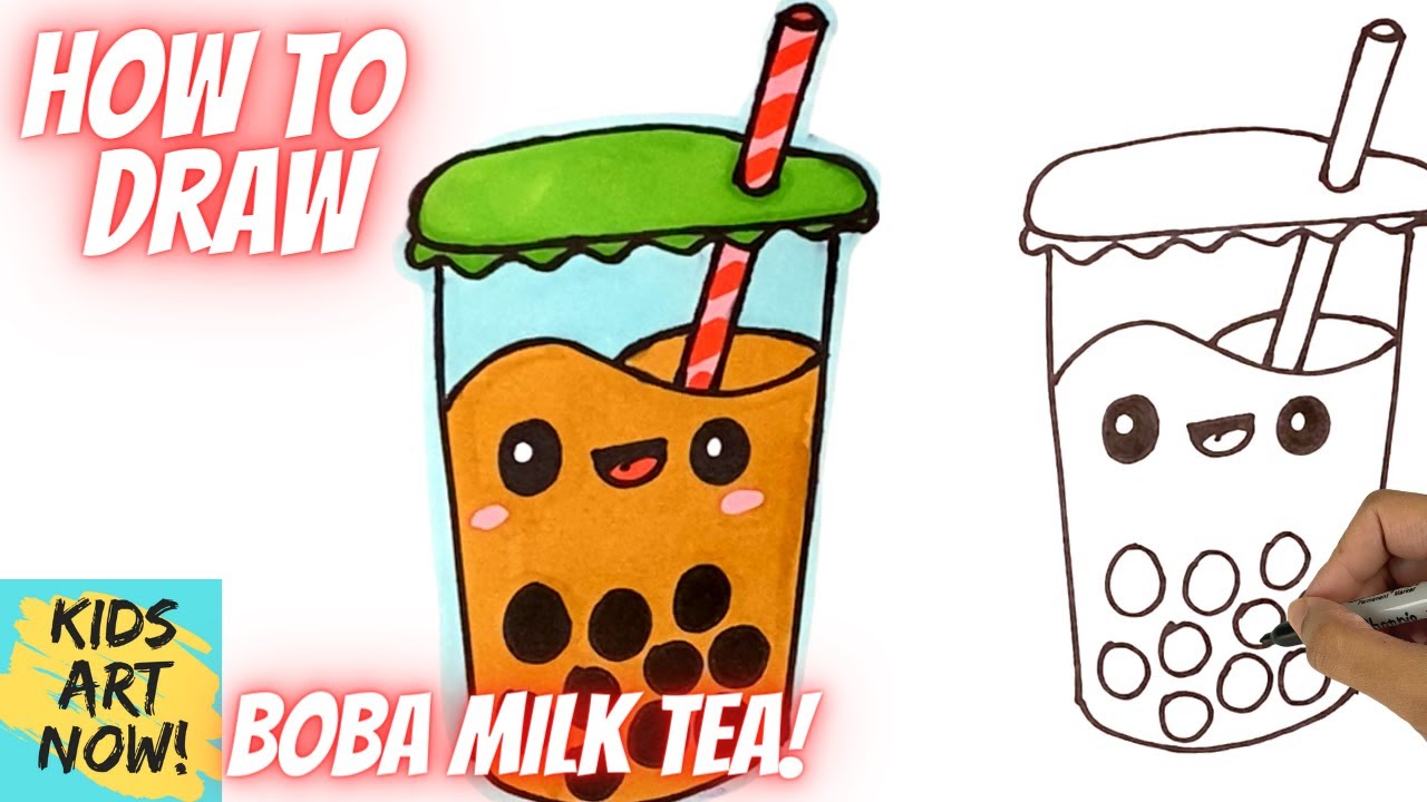 Bubble Tea Drawing 1 400 Bubble Tea Drawing Stock Illustrations