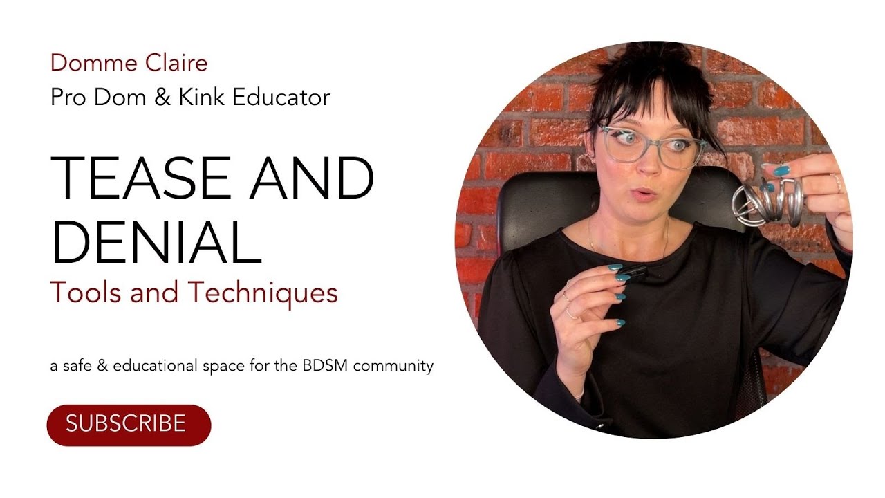 Tease And Denial Tools And Techniques Youtube
