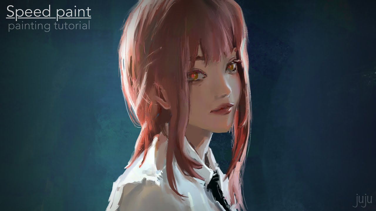 Speedpaint Makima マキマ Chainsaw Man Procreate Youtube