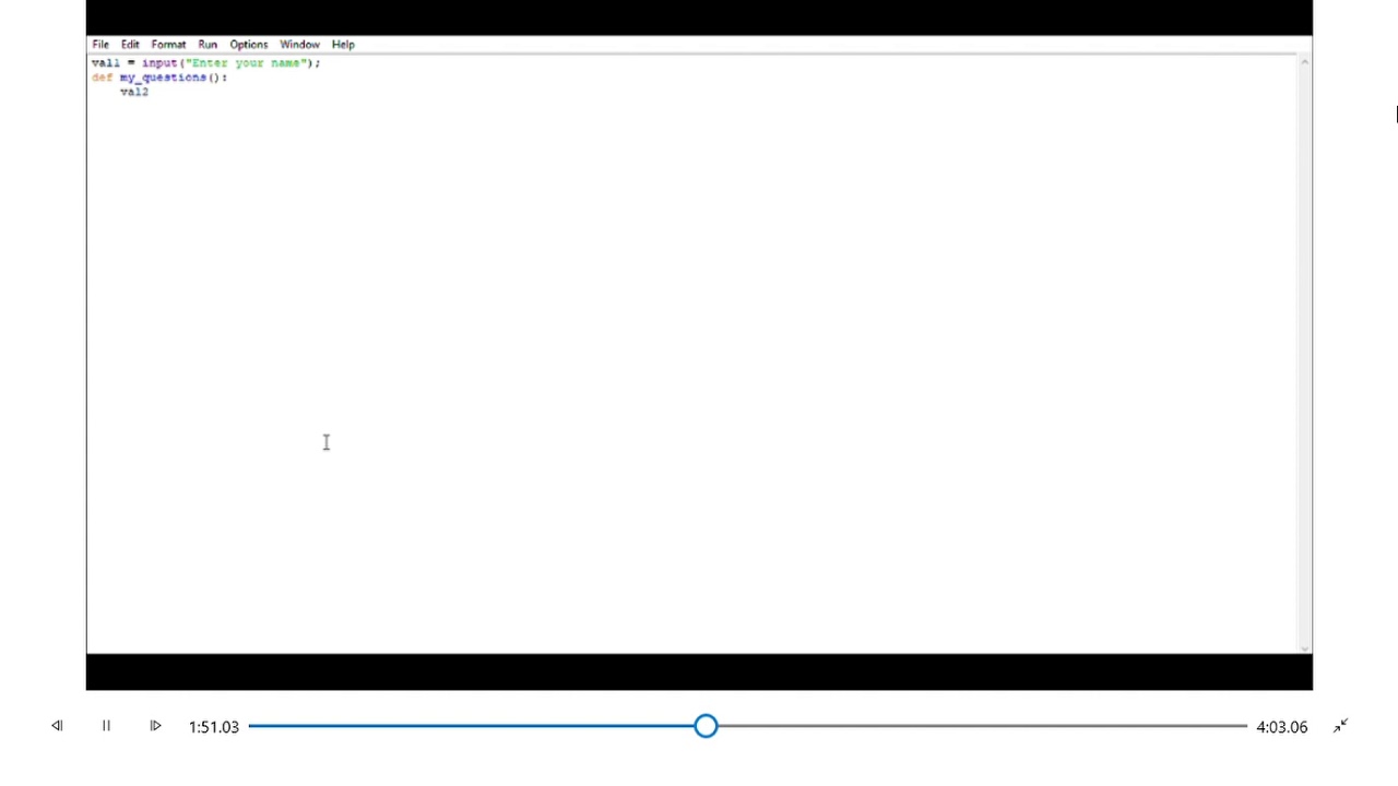 How To Ask A Question In Python Youtube