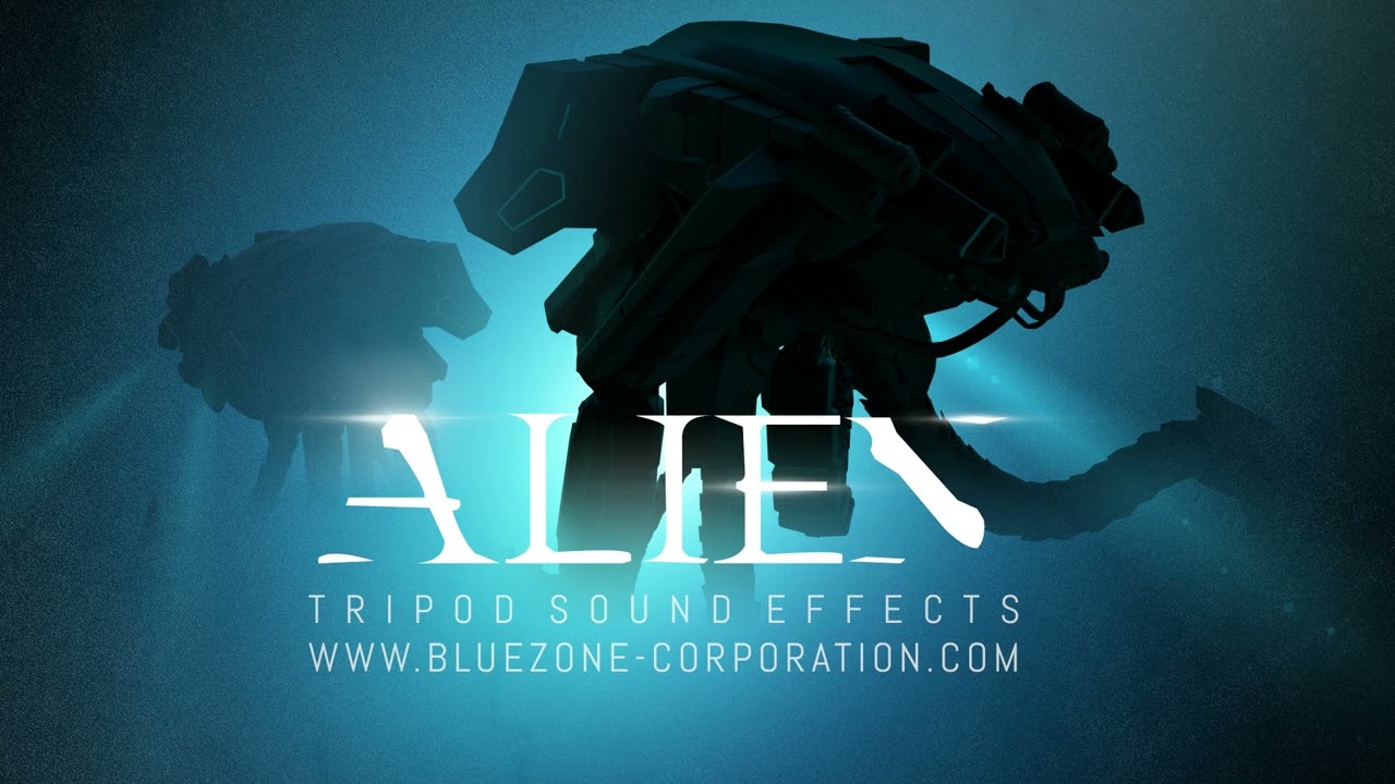 Alien Tripod Sound Effects Martian Tripod Sounds Science Fiction