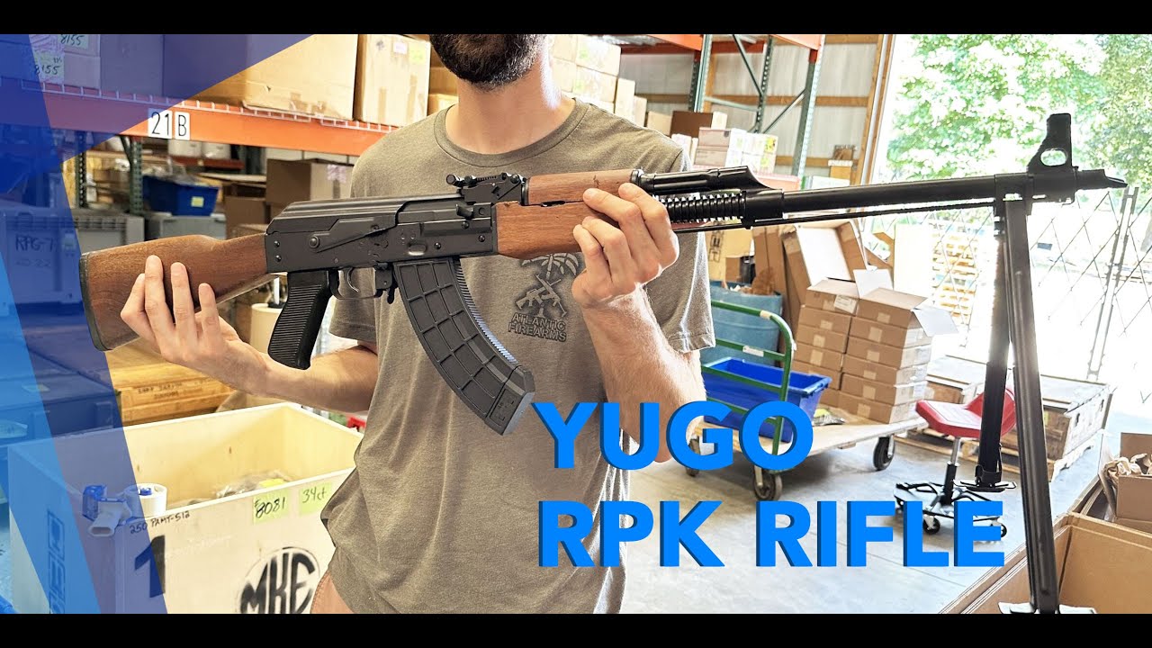 Yugoslavian M72 Rpk Rifle Youtube