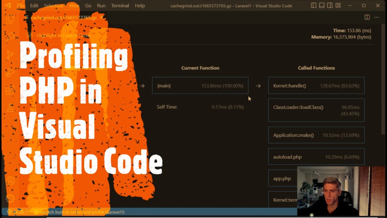 Profiling Php In Visual Studio Code Youtube
