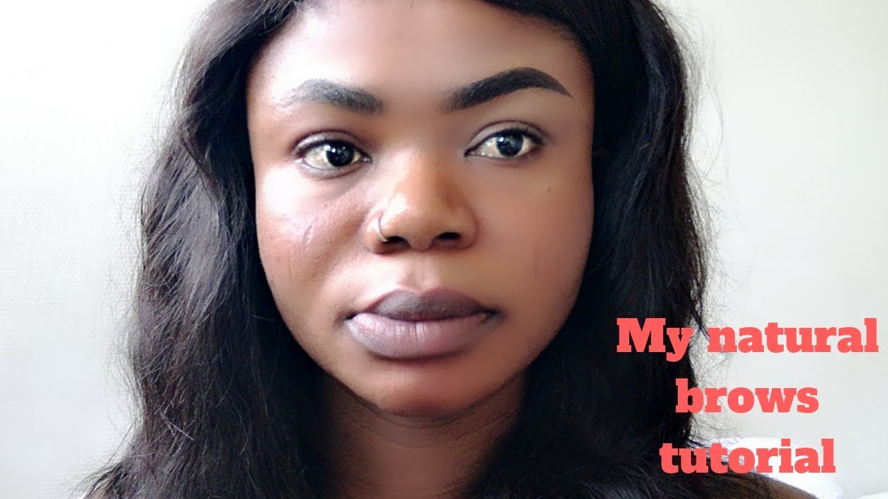 Easy Brows Tutorial For Beginners Youtube